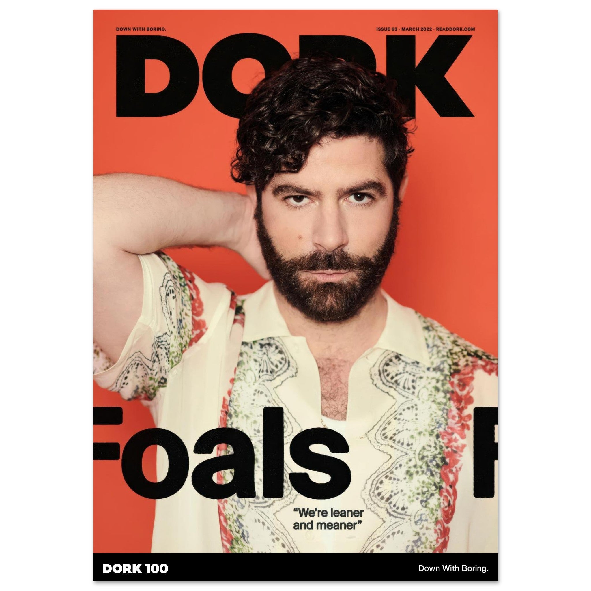 Dork 100 Posters - Foals (Issue 63, March 2022)