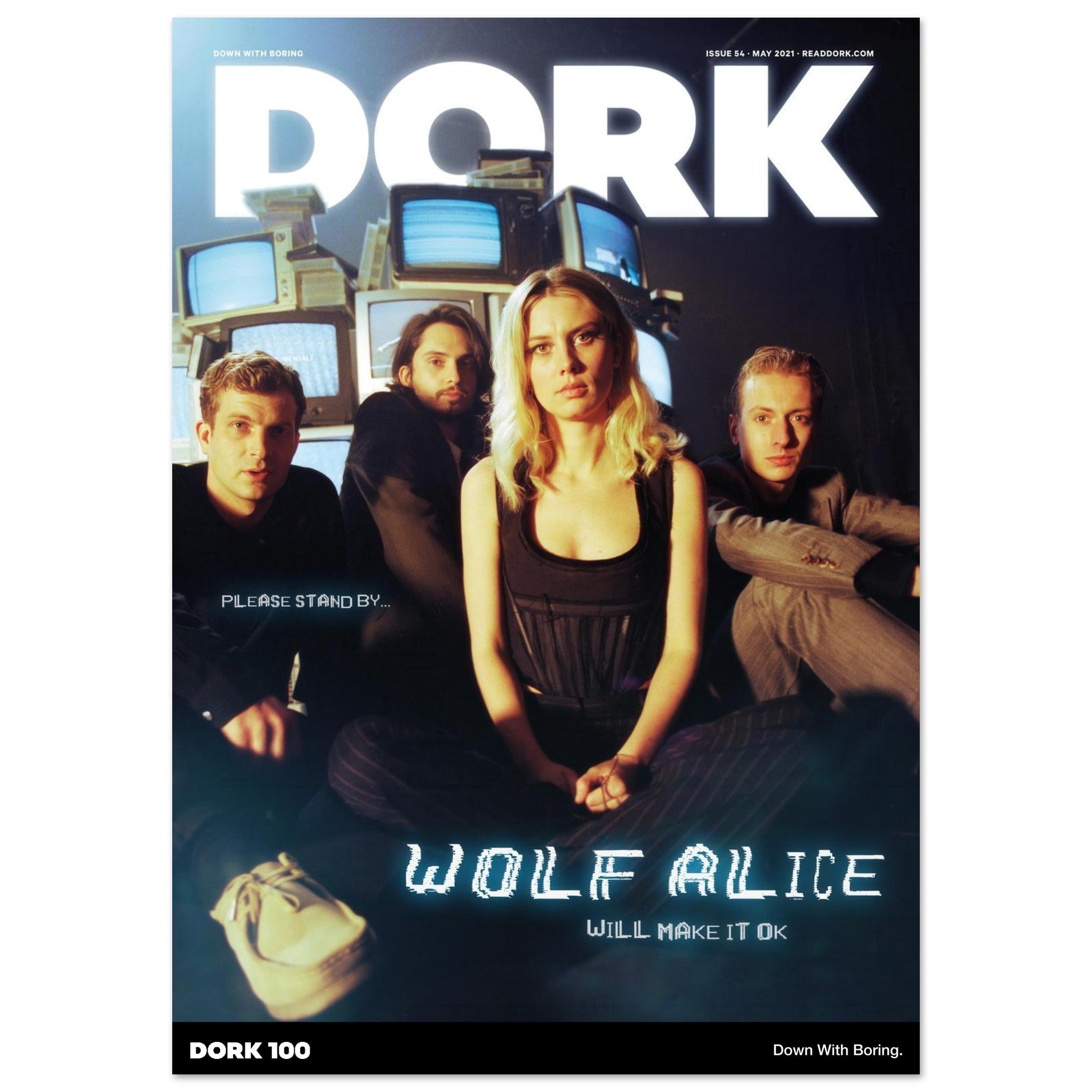 Dork 100 Posters - Wolf Alice (Issue 54, May 2021)