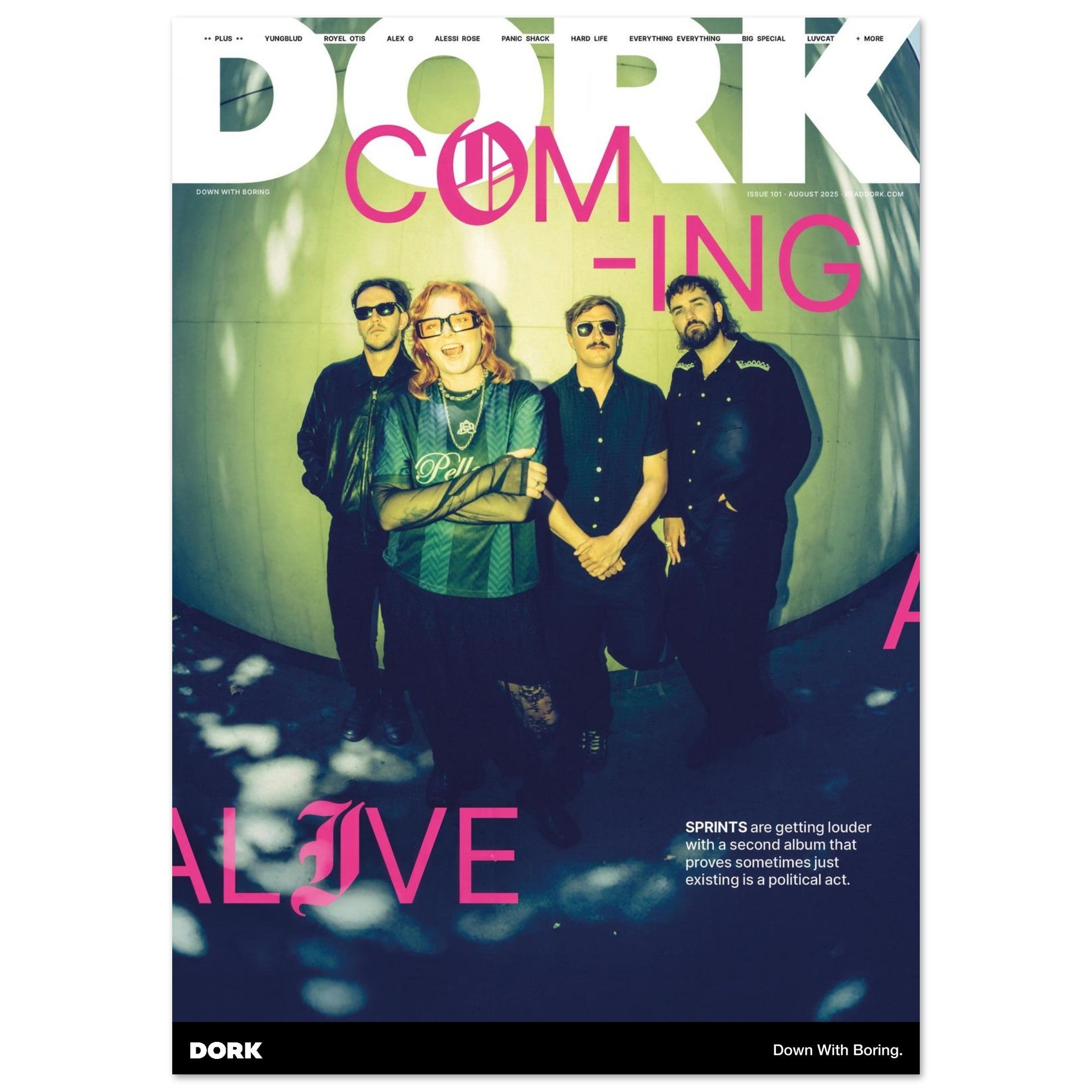 Dork Cover Posters - Sprints (Issue 101, August 2025)