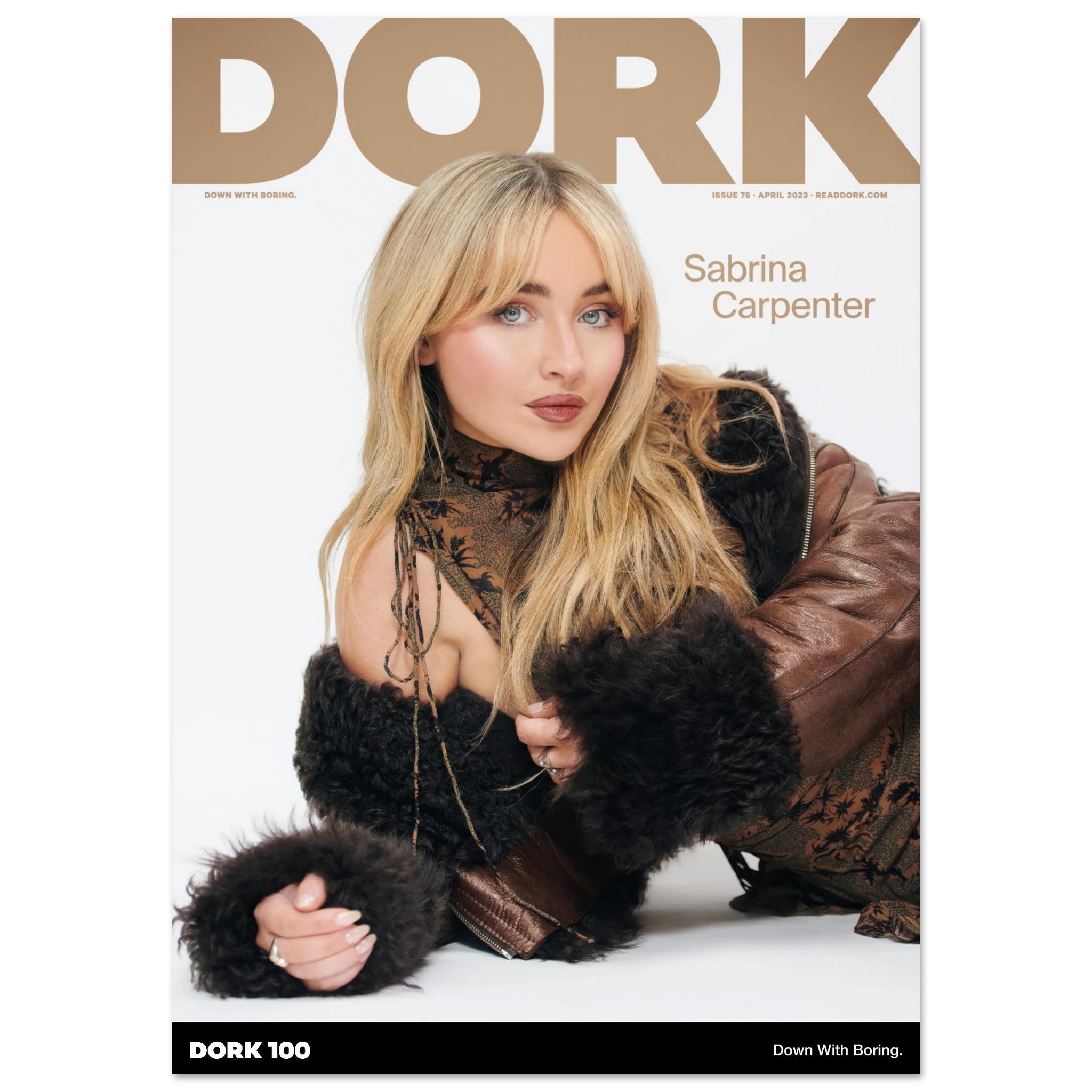 Dork 100 Posters - Sabrina Carpenter (Issue 75, April 2023)