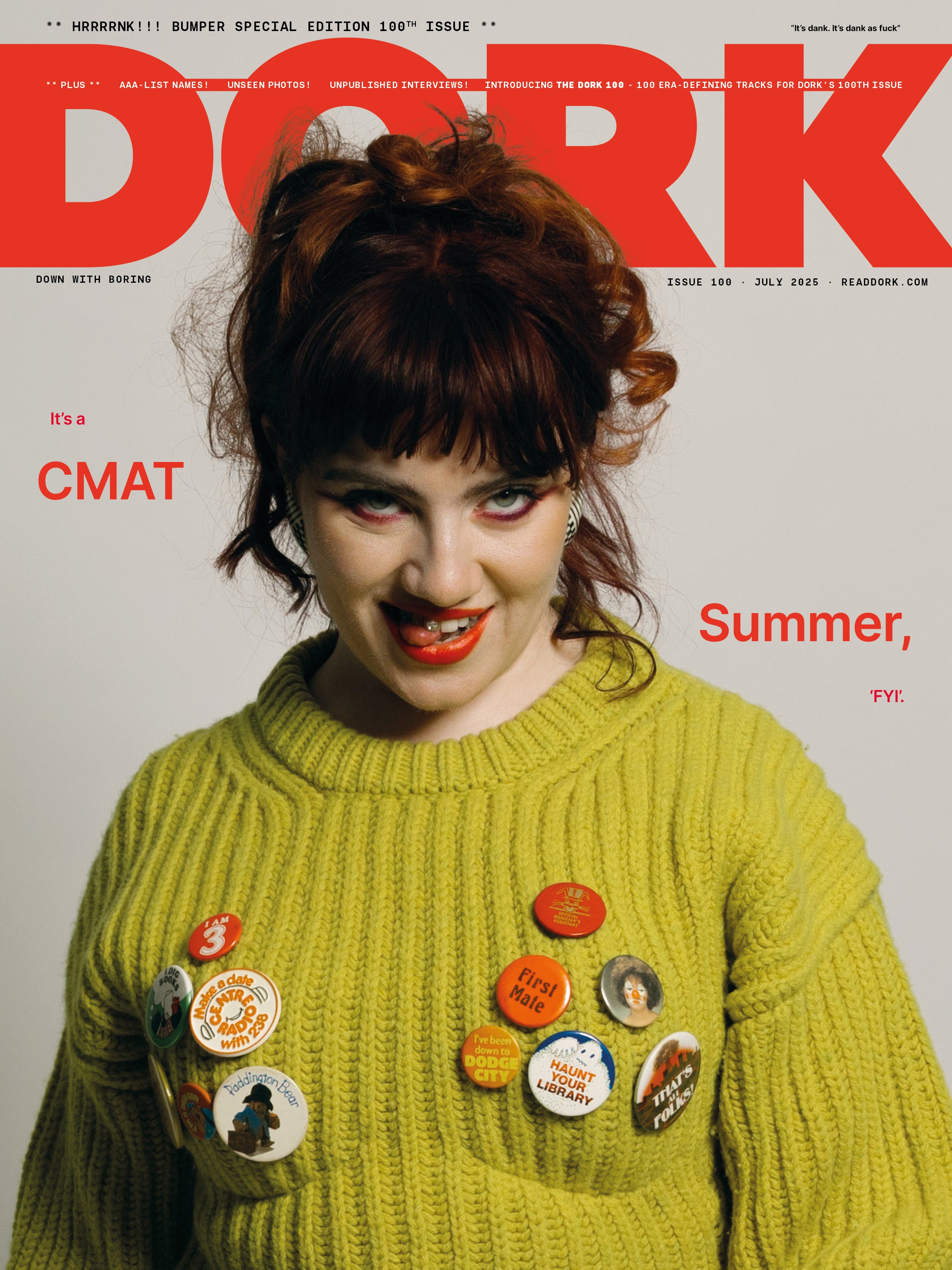 Dork, July 2025 (CMAT cover)