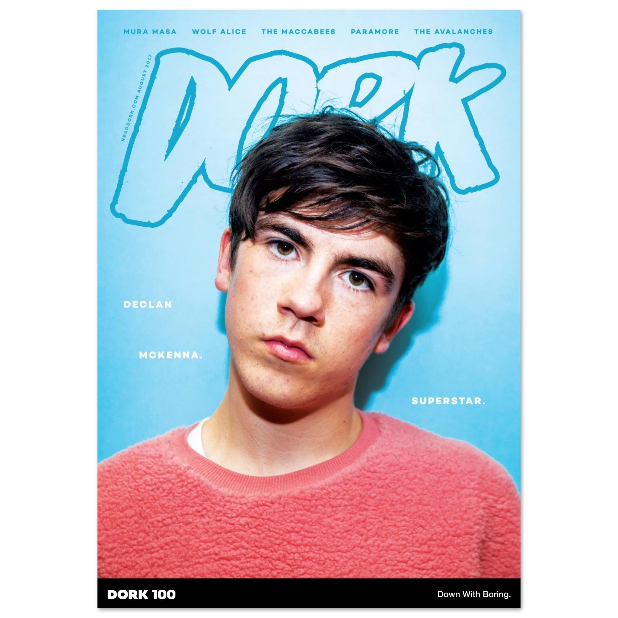 Dork 100 Posters - Declan McKenna (Issue 13, August 2017)