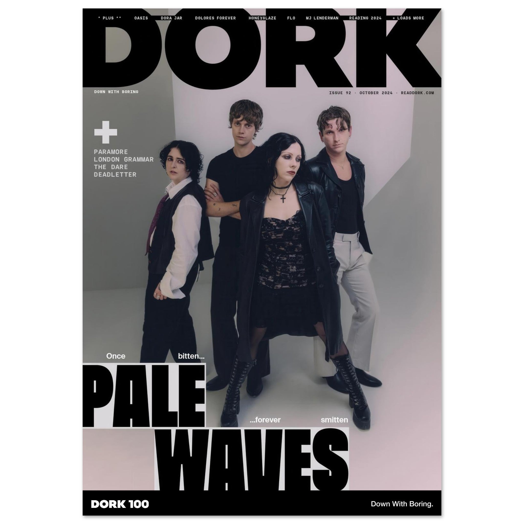 Dork 100 Posters - Pale Waves (Issue 92, October 2024)