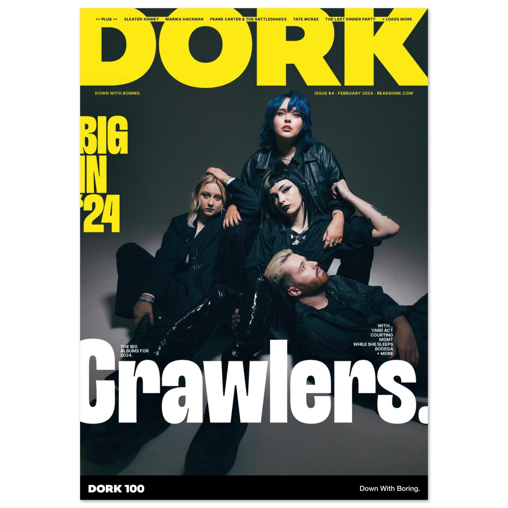 Dork 100 Posters - Crawlers (Issue 84, February 2024)