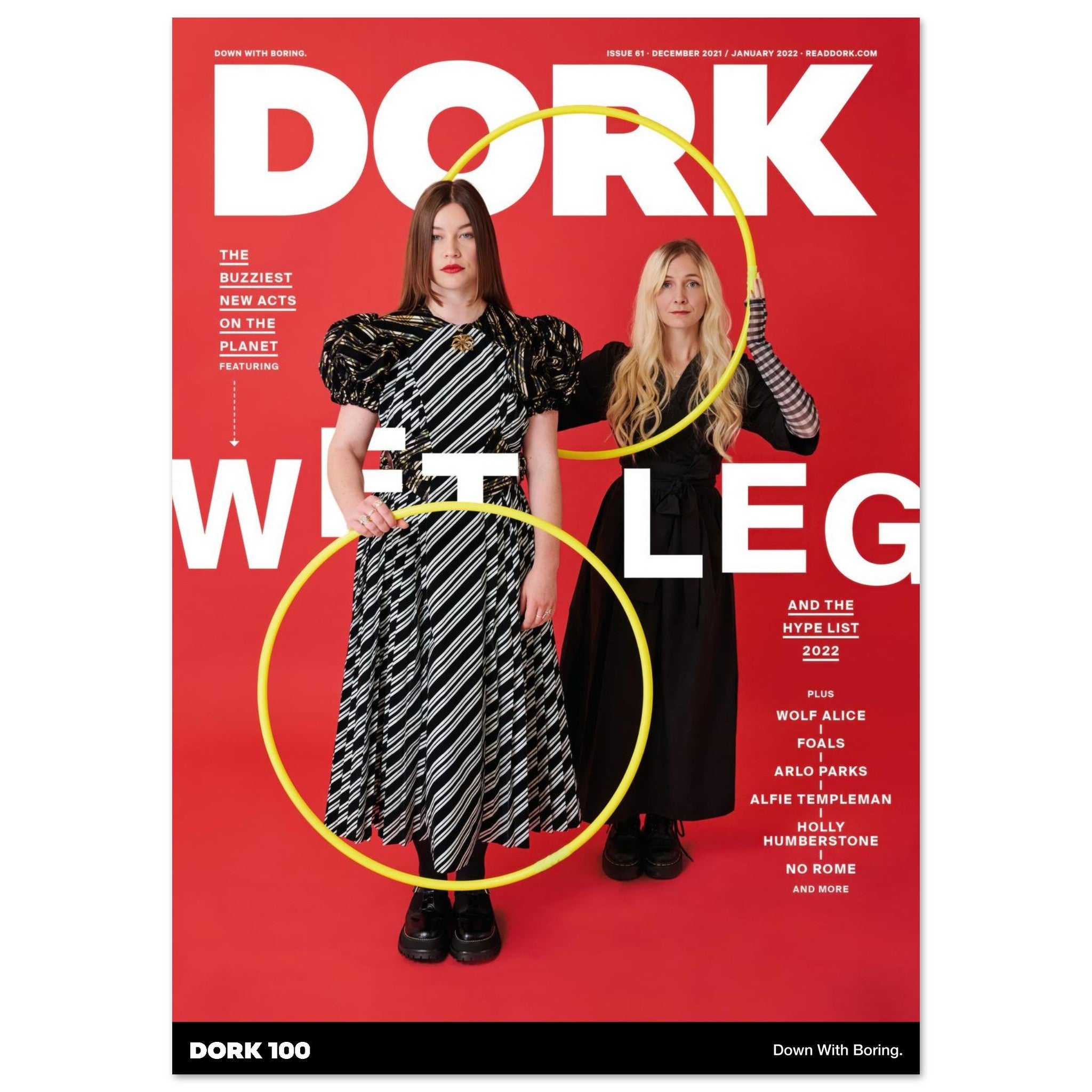 Dork 100 Posters - Wet Leg (Issue 61, December 2021 / January 2022)