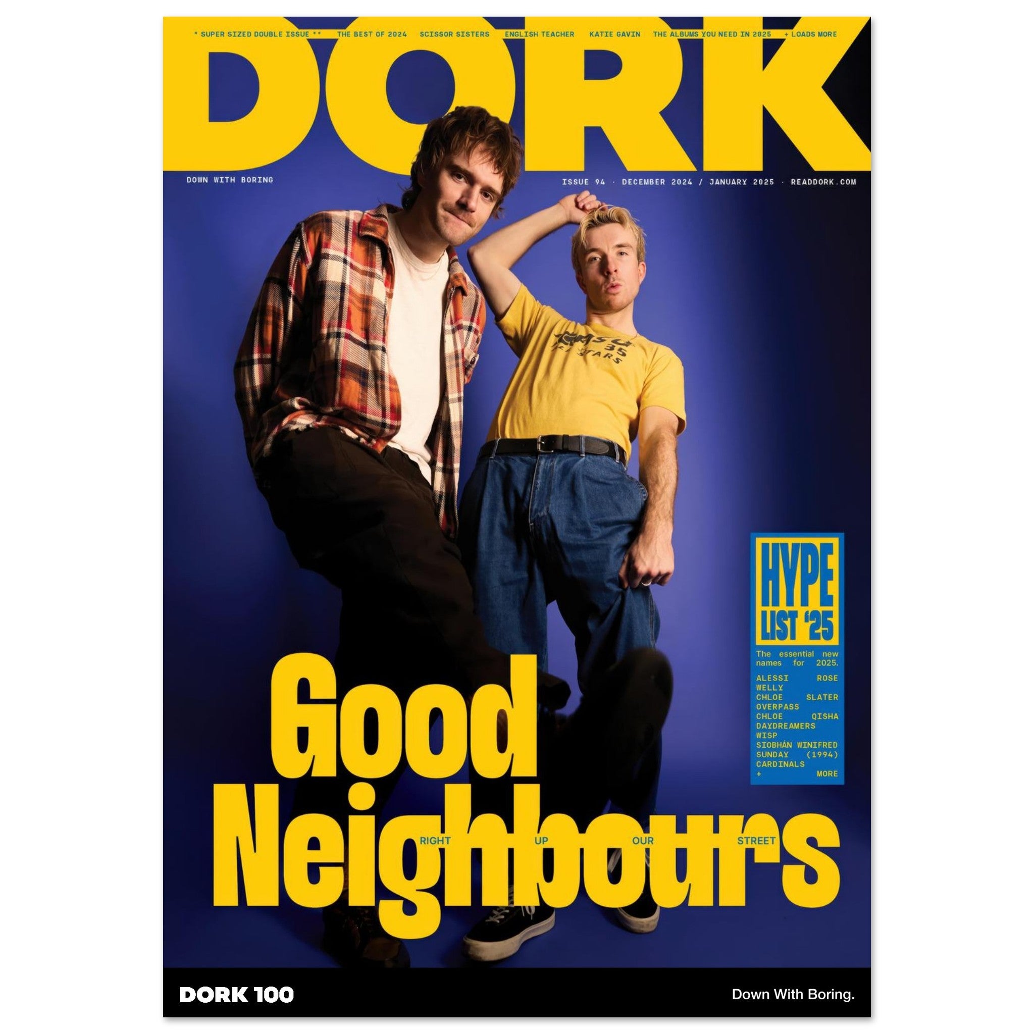 Dork 100 Posters - Good Neighbours (Issue 94, December 2024 / January