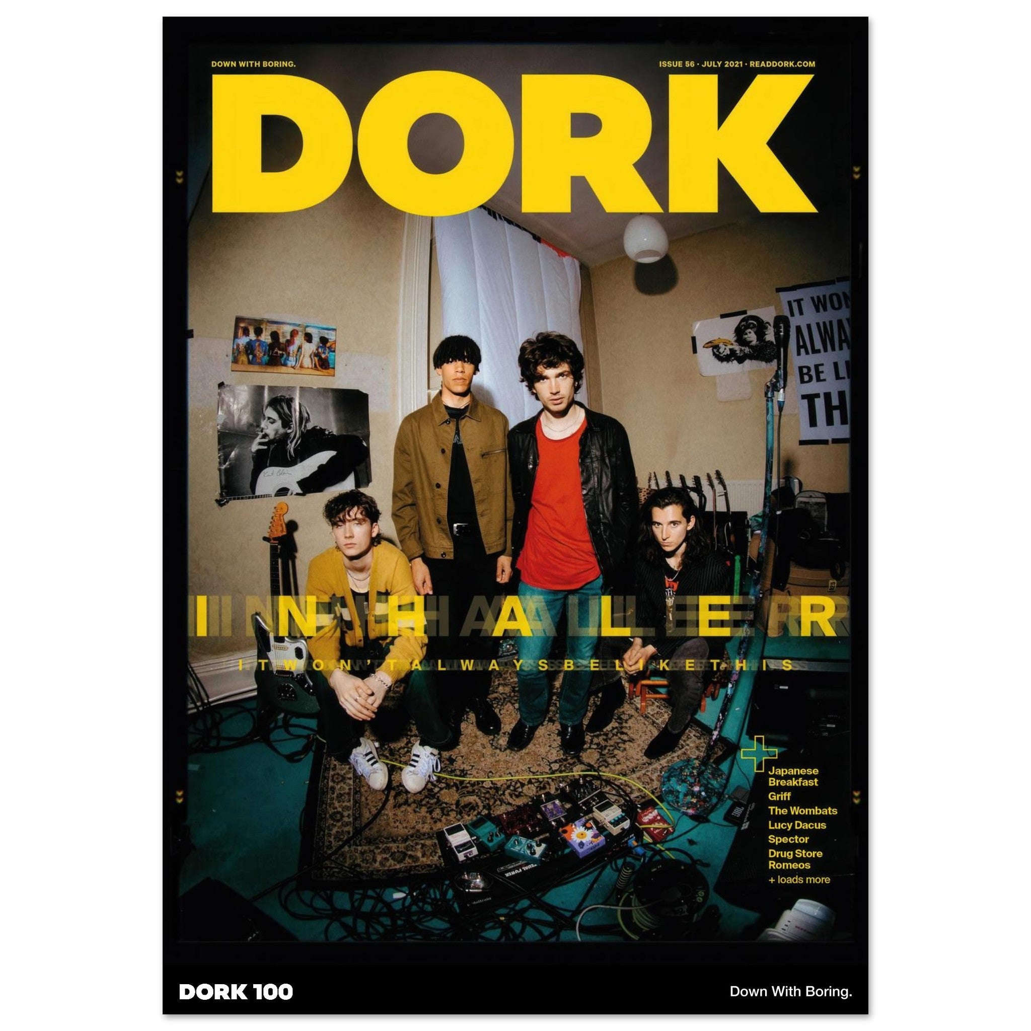Dork 100 Posters - Inhaler (Issue 56, July 2021)