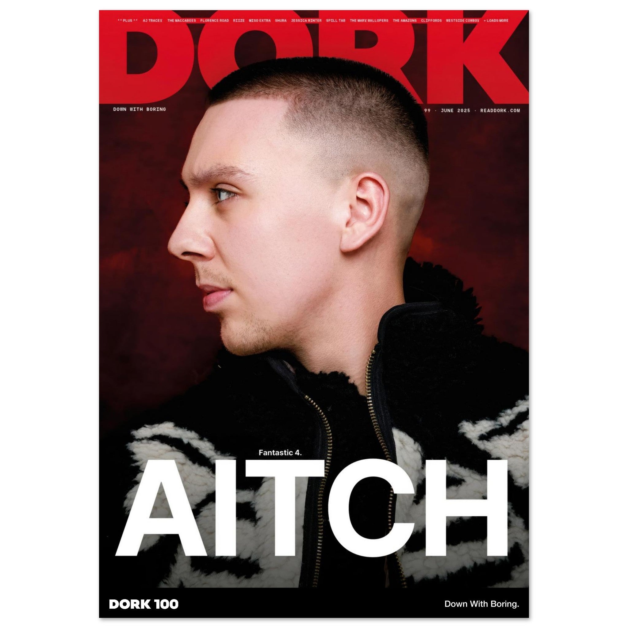 Dork 100 Posters - Aitch (Issue 99, May 2025)